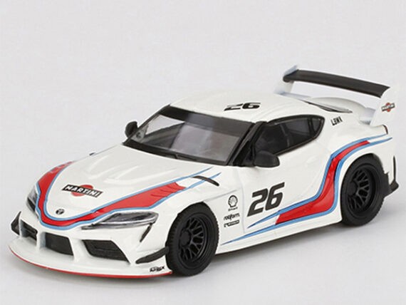 Mini GT MGT00296 LB Works LBWK Toyota GR Supra #26 Martini Racing 1:64 ...