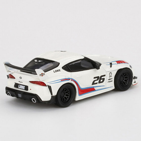 Mini GT MGT00296 LB Works LBWK Toyota GR Supra #26 Martini Racing 1:64 ...