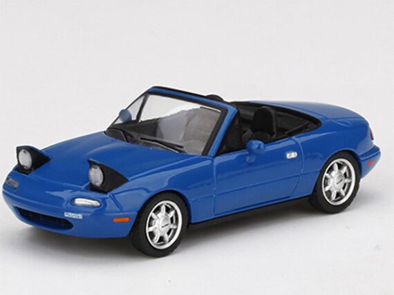 Mini GT MGT00331 Mazda Miata MX-5 NA Headlight Up 1:64 Mariner Blue ...