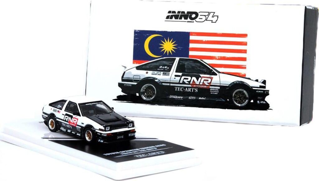 INNO Model 64 IN64-AE86T-TECART Toyota Sprinter Trueno AE86 RHD TEC ART ...