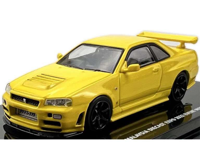 INNO Models IN64-R34-LYMS Nissan Skyline GT-R R34 Malaysia Expo 2022 1: ...