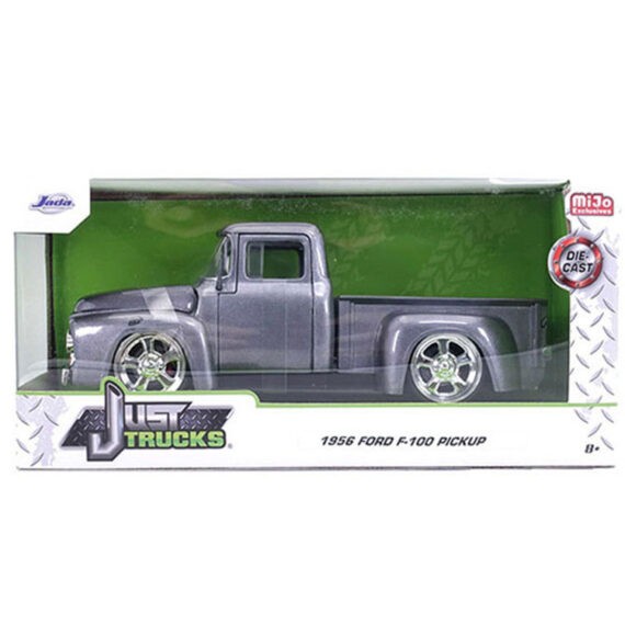 Jada 34308 Just Trucks 1956 Ford F-100 Custom 1:24 Grey with Black ...