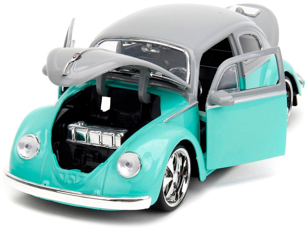 Jada 34229 Punch Buggy Slug Bug 1959 Volkswagen Beetle 1:24 Grey ...