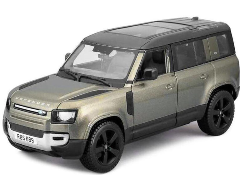 Bburago 18-21101 2022 Land Rover Defender 110 1:24 Green Metallic » BT ...